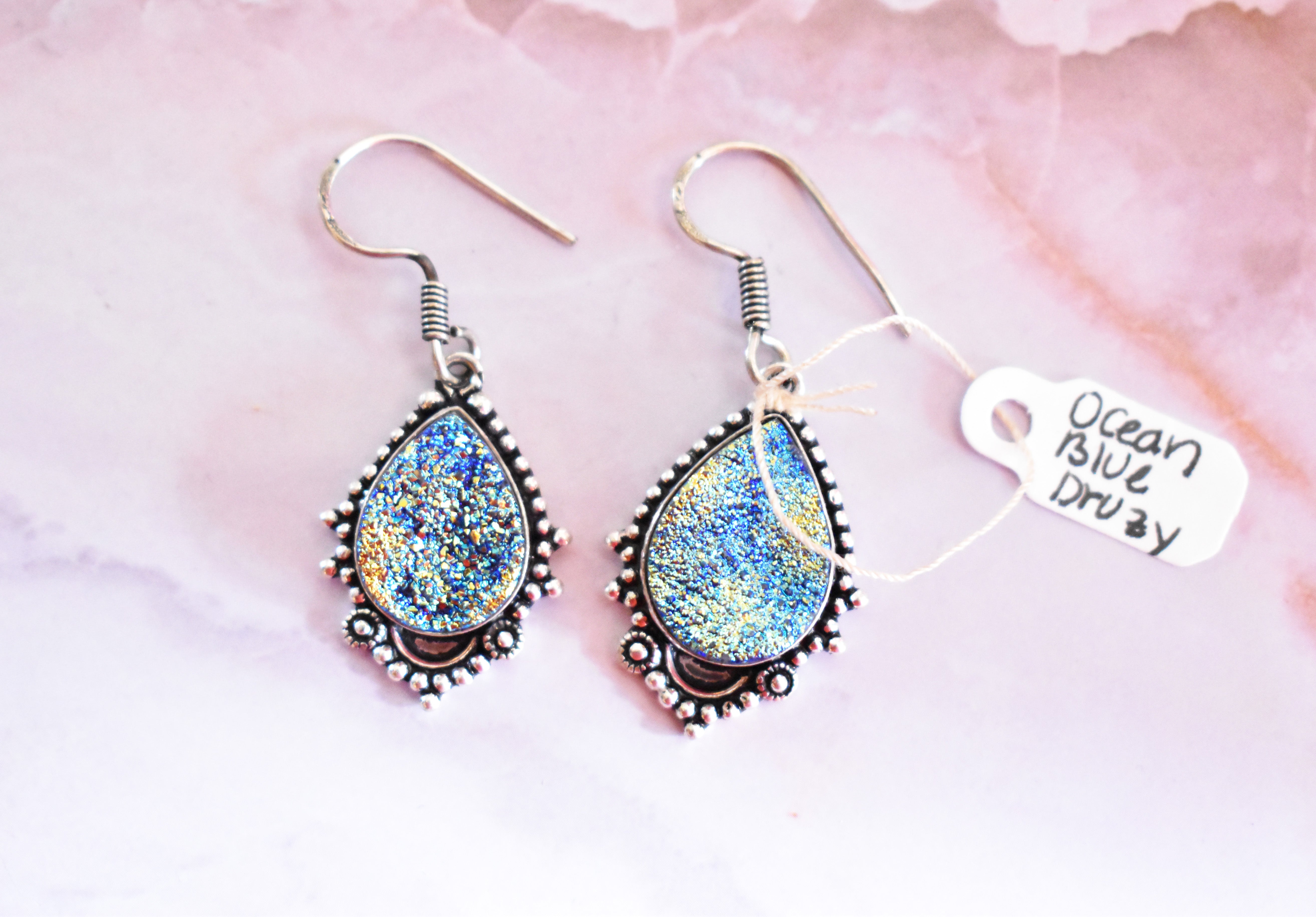 Ocean Blue Druzy – Stones of Transformation